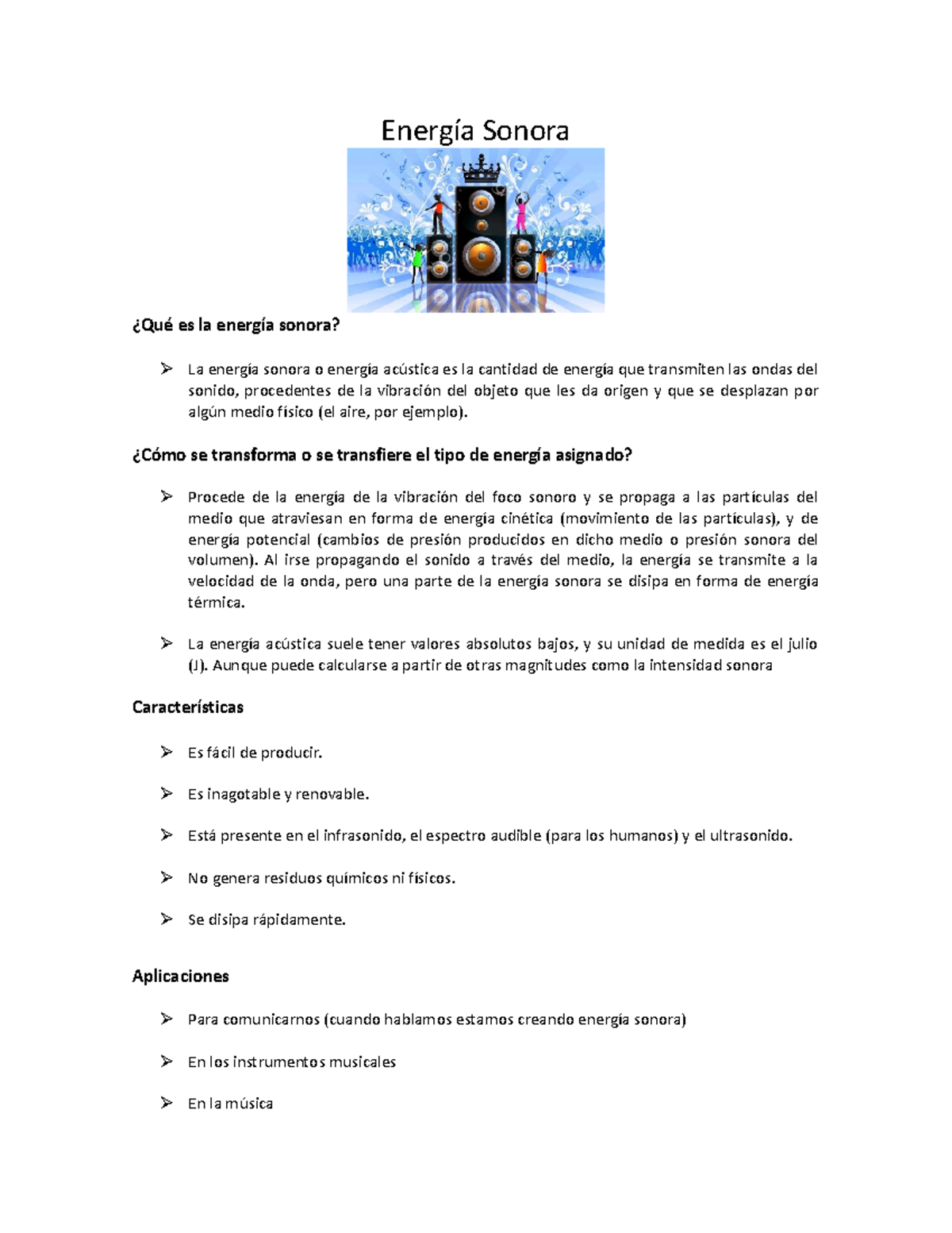 Ejemplos De Energía Sonora Vectores De Energía Sonora, Imágenes