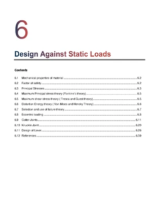 2171909 Machine Design-Notes PDF Units-2 - 2 Design of Gear Box for ...