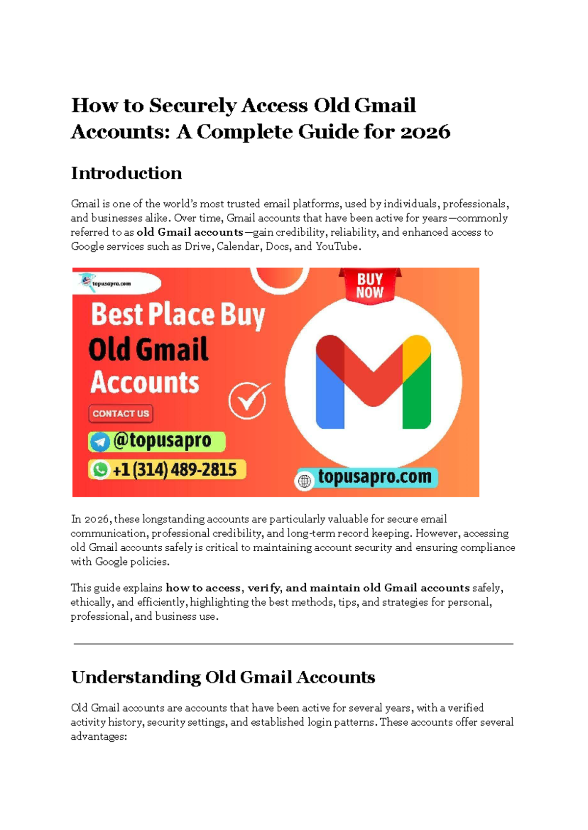 How to Securely Access Old Gmail Accounts: A 2026 Guide - Studocu