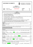 CMY 117 - UP - General chemistry - Studocu