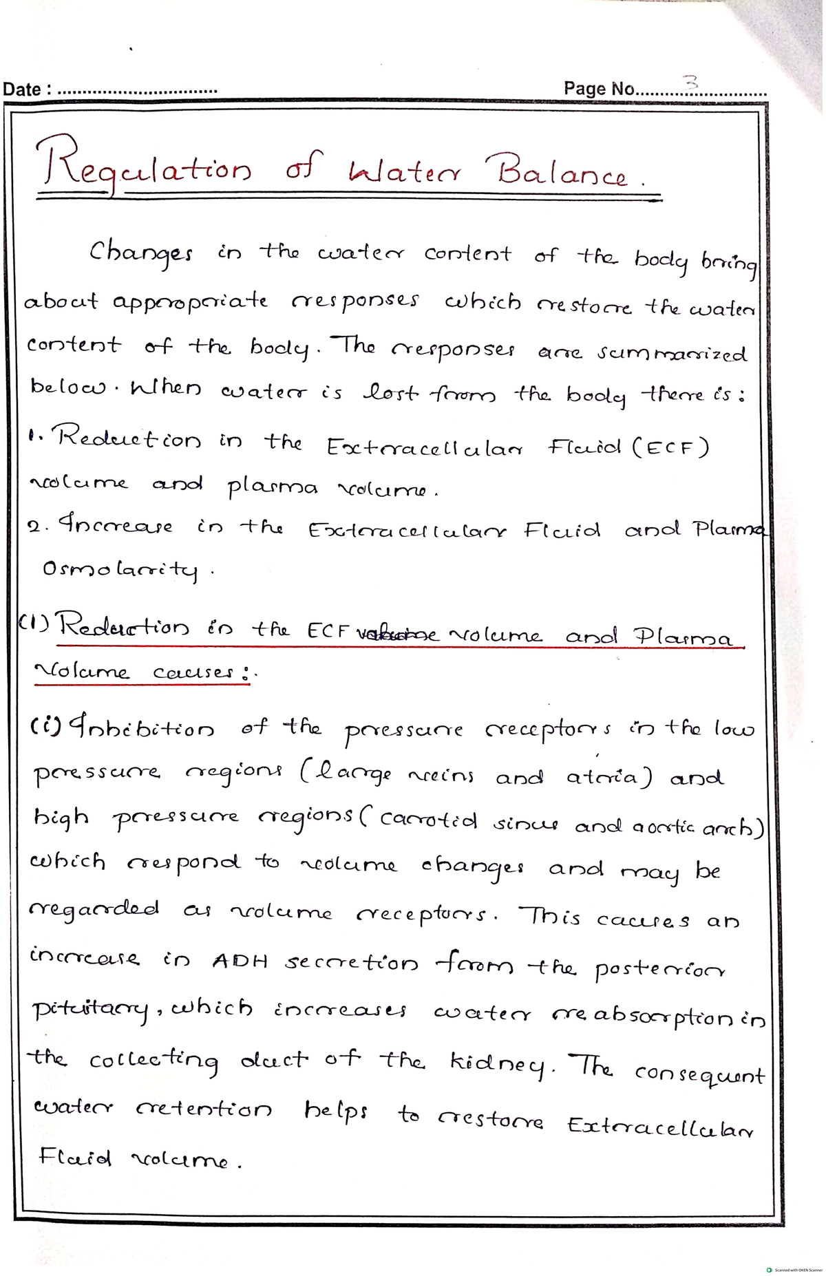 Regulation of Water and Mineral Balance: Key Mechanisms and Factors ...