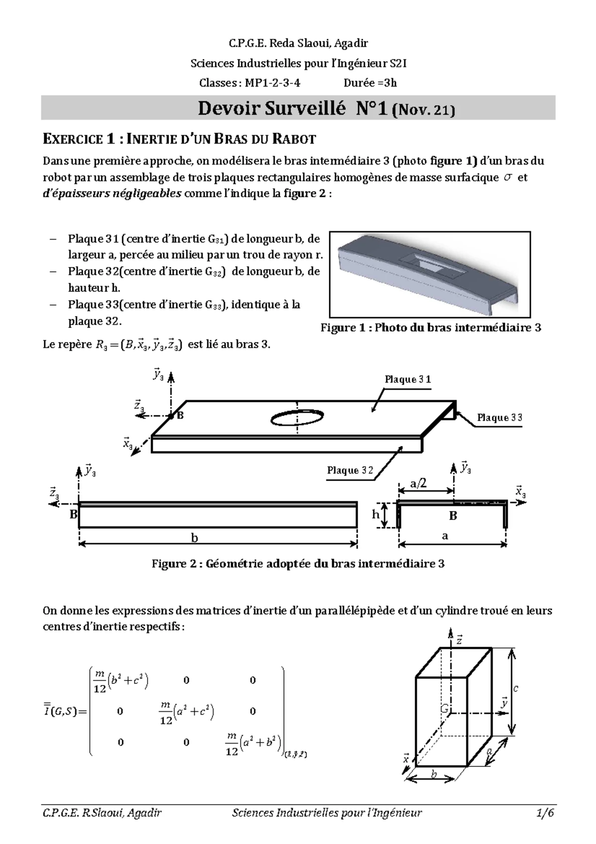 CNC 2021 MP Correction - Physique - Studocu