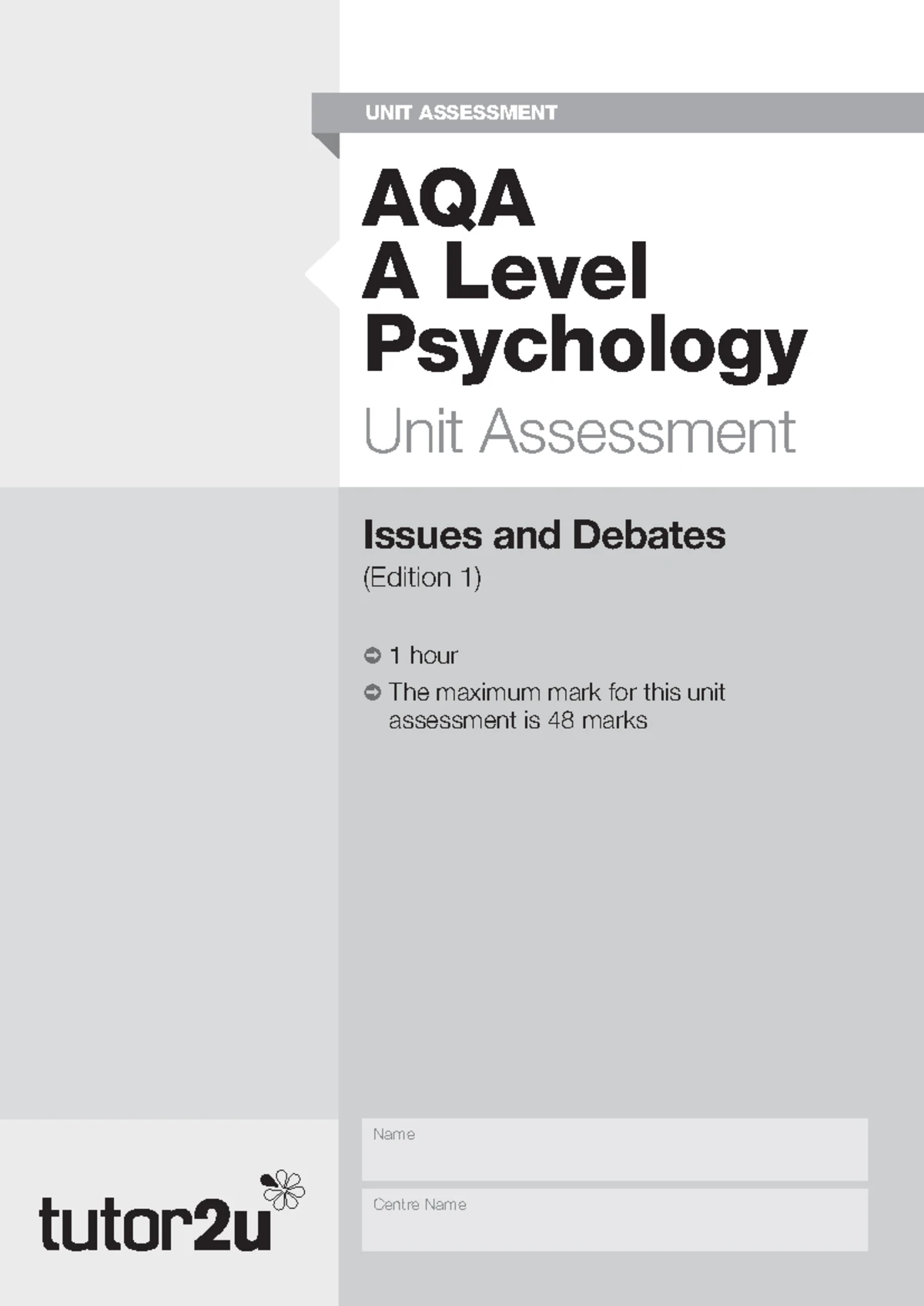 A-Level Psychology Paper 1 Revision Checklist and Flashcards - Studocu