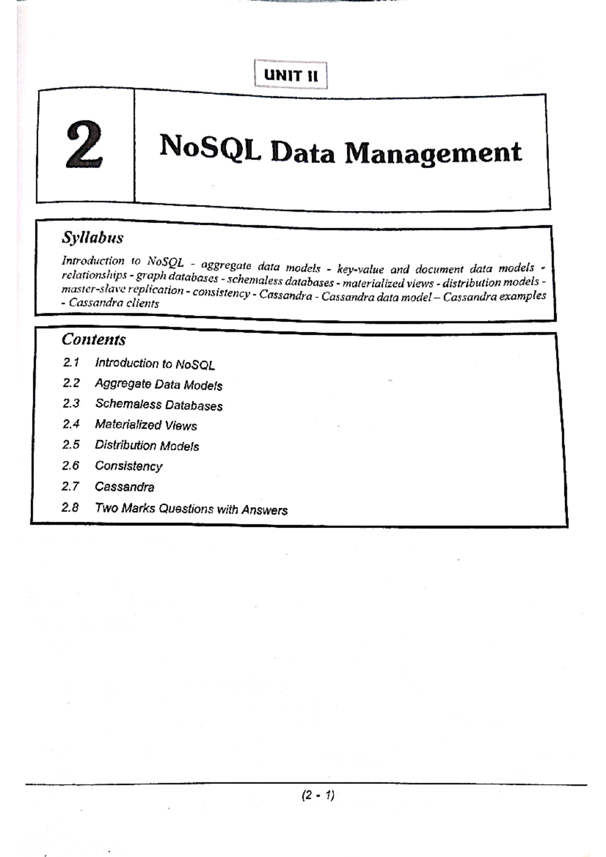 BDA UNIT-2 - Big Data Analytics - Studocu BDA UNIT-2 - Big Data Analytics - Studocu