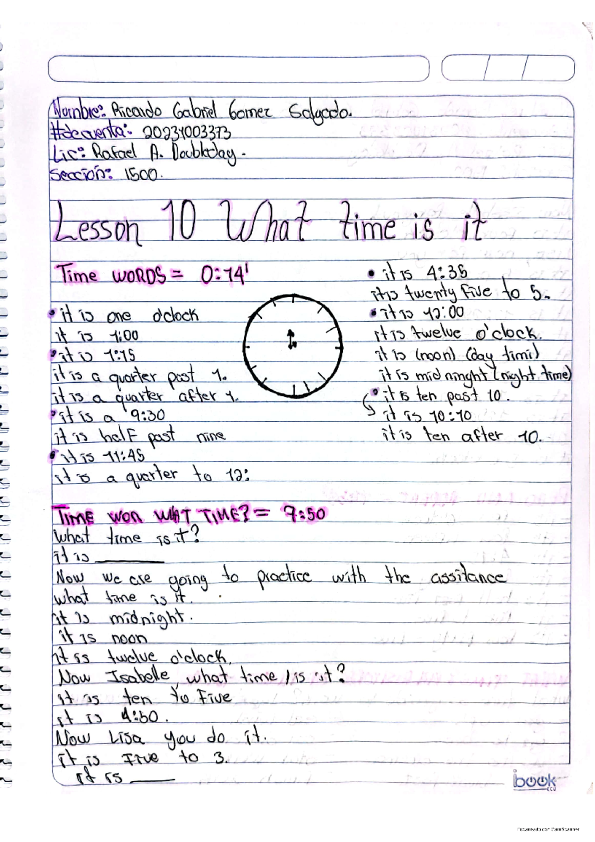 Lesson 10: Understanding Time Expressions in English (Course Code ...