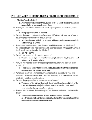 Lab 6 Assignment - Enzyme Activity Lab Report - Biology 1112 - Lab 6 - Enzyme Activity Lab - Studocu