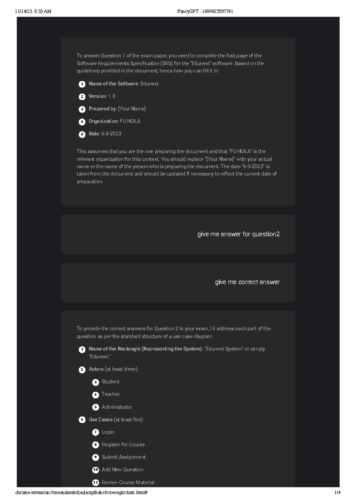 PE - Exam Answer Guidelines - Studocu