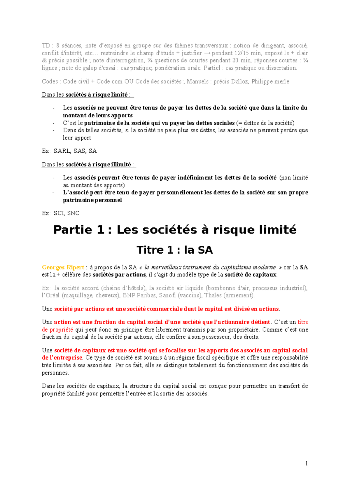 CM DSS - Cours CM année 2024/2025 - TD : 8 séances, note d’exposé en ...