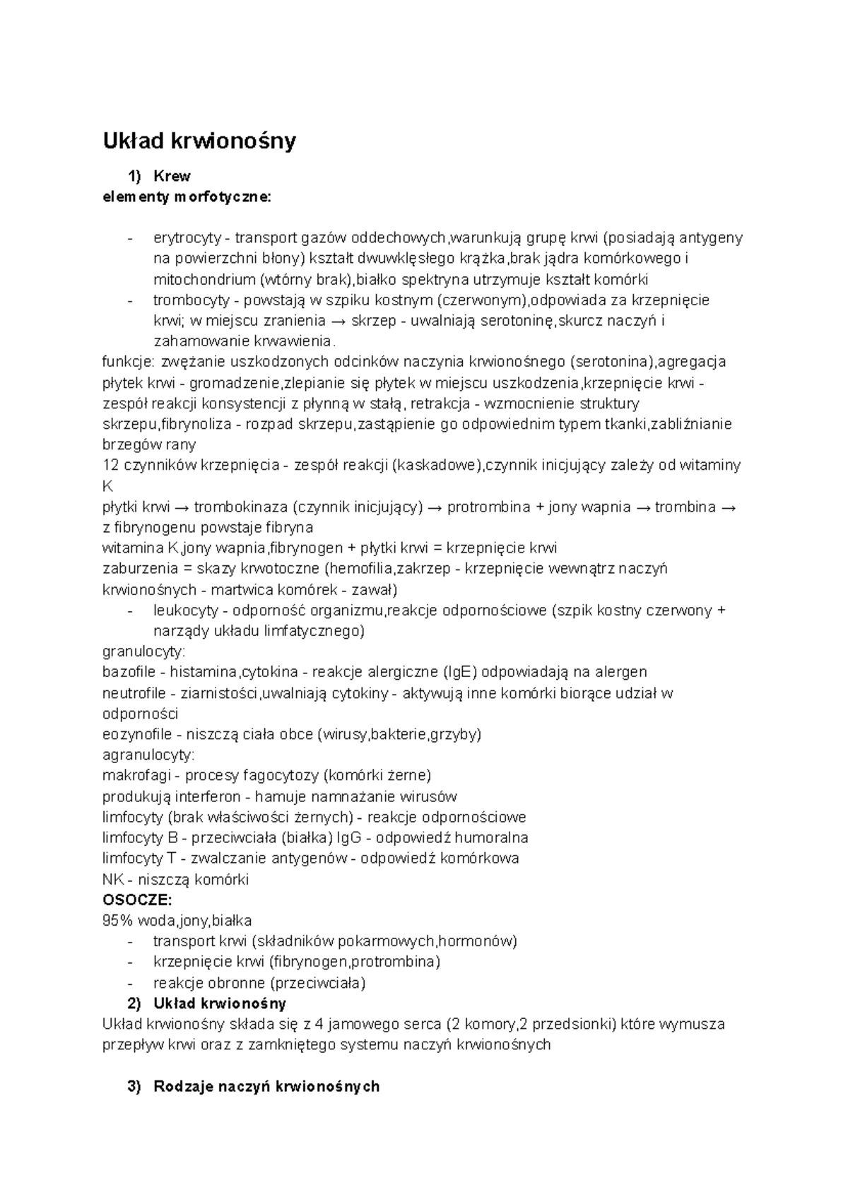 Zadania z Odpowiedziami dotyczące Ssaka - Biologia 101 - Studocu