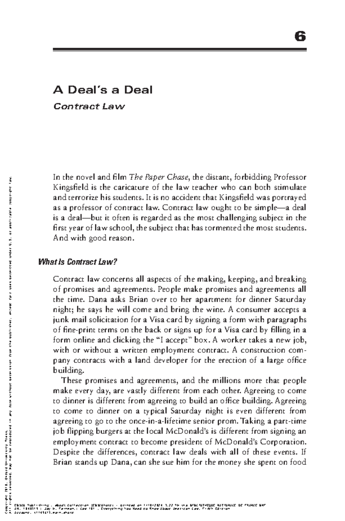 Law 101: Understanding Contract Law and Its Implications - Studocu