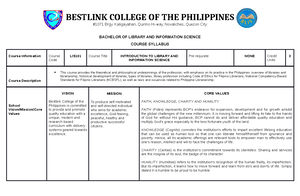 BCP Mission AND Vision - BCP MISSION AND VISION MISSION To produce a ...