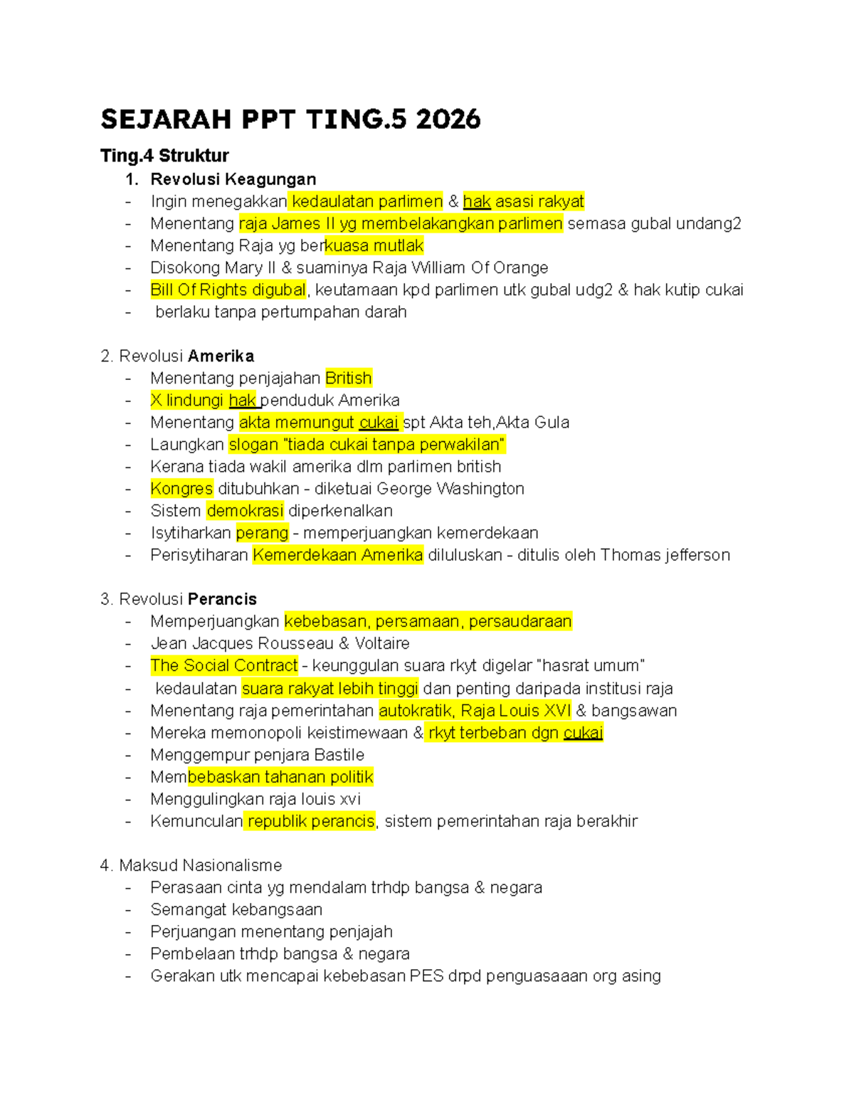 Ulangkaji Sejarah PPT 2026 Tingkatan 5: Perlembagaan dan Kedaulatan ...