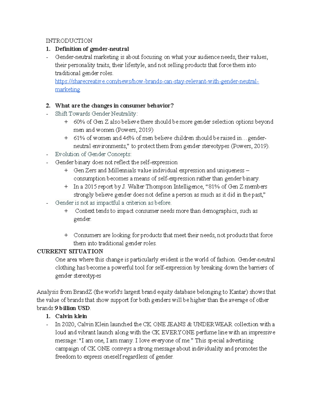 ECI - INTRODUCTION Definition of gender-neutral Gender-neutral ...