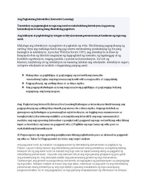 Kahulugan ng Science Feature Writing - Ipinapakita nito ang mga ...