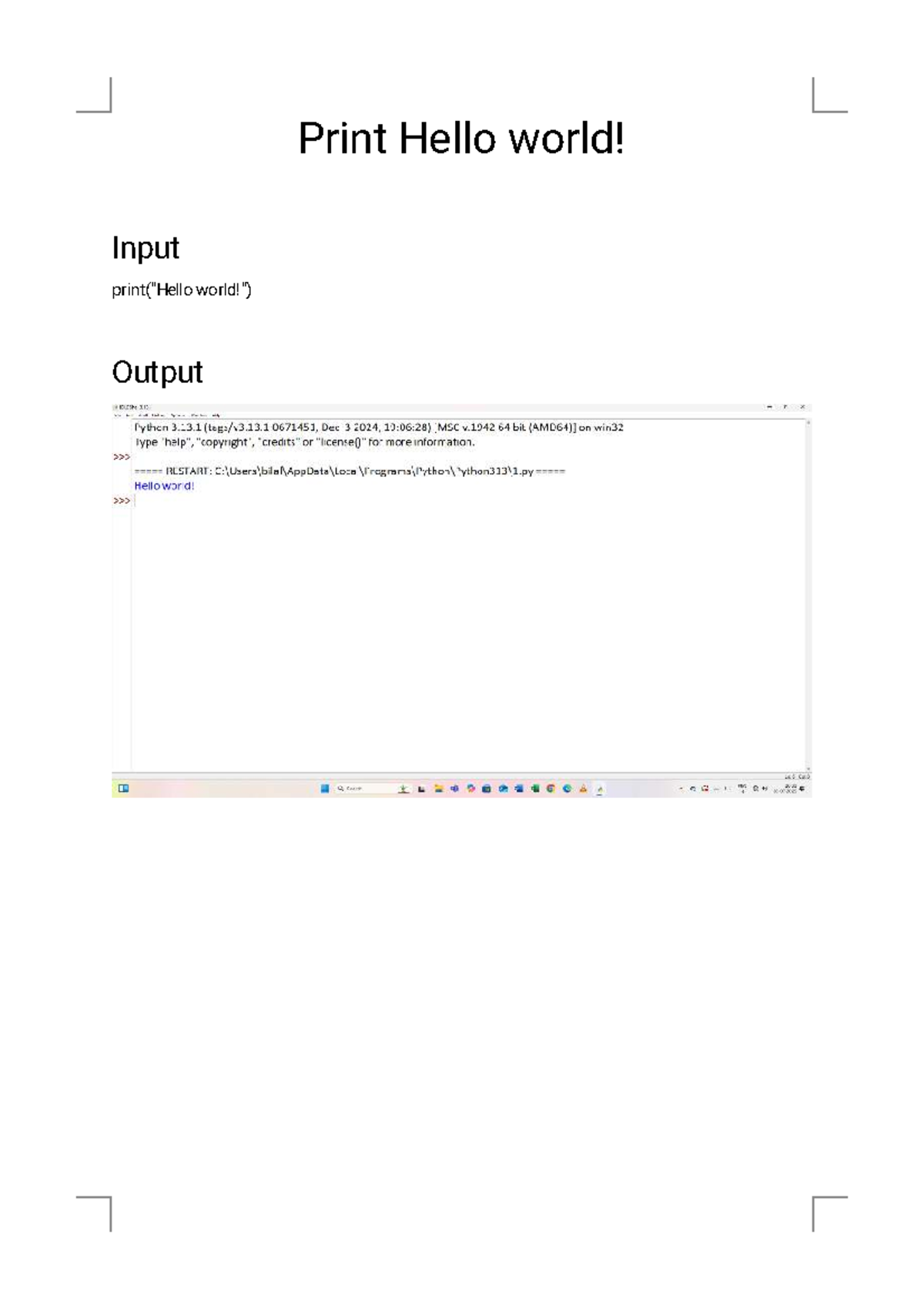Computer Programming Basics: Functions and Calculations - Studocu