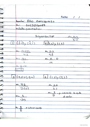 Metodos cuantitativos I examen tercer parcial primer periodo 2025 - Studocu