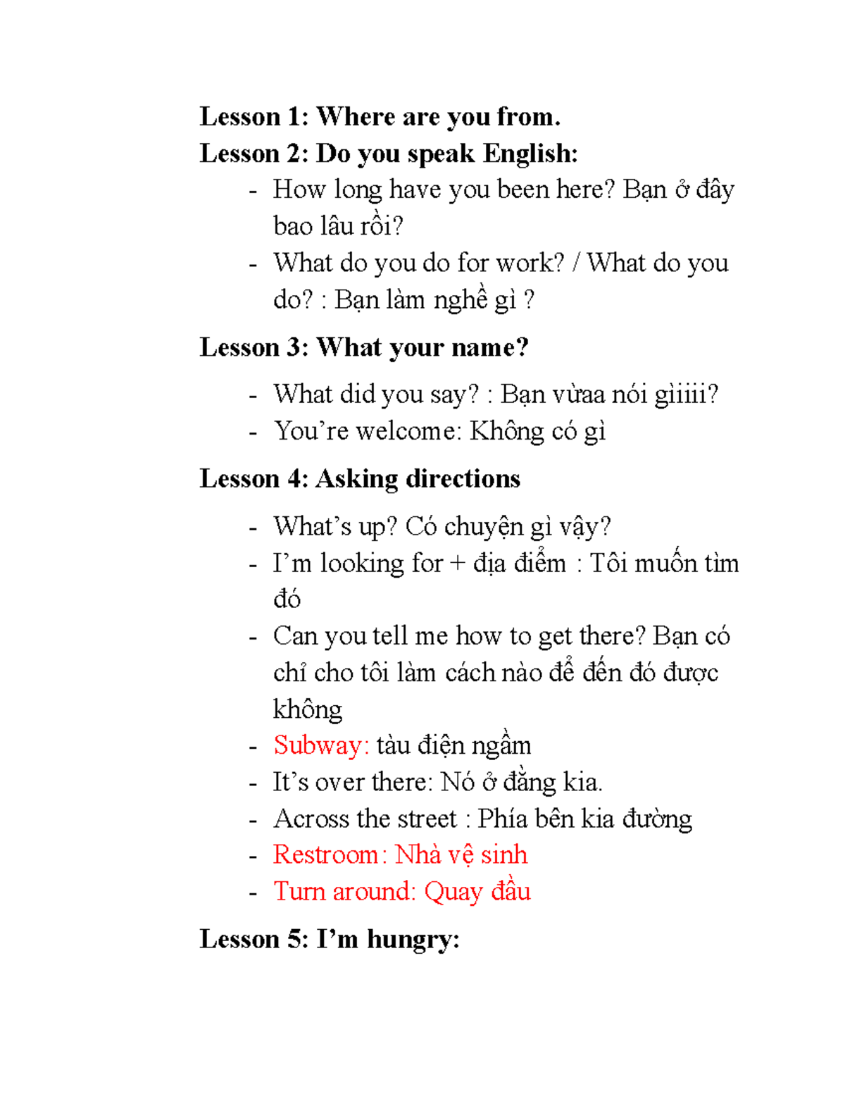 English Communication Lessons: A Comprehensive Guide - Studocu
