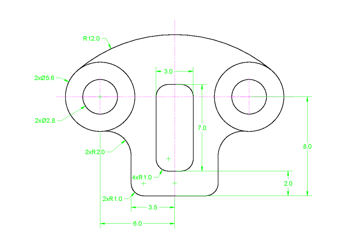 Drawing 1-Model - Autocad sample basics - Bachelor of Science in Civil ...