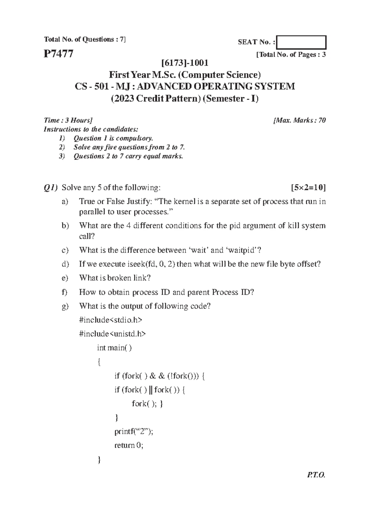 Insem Exam Timetable for Second Year Engineering (2019 Pattern) - Mar 2025 - Studocu