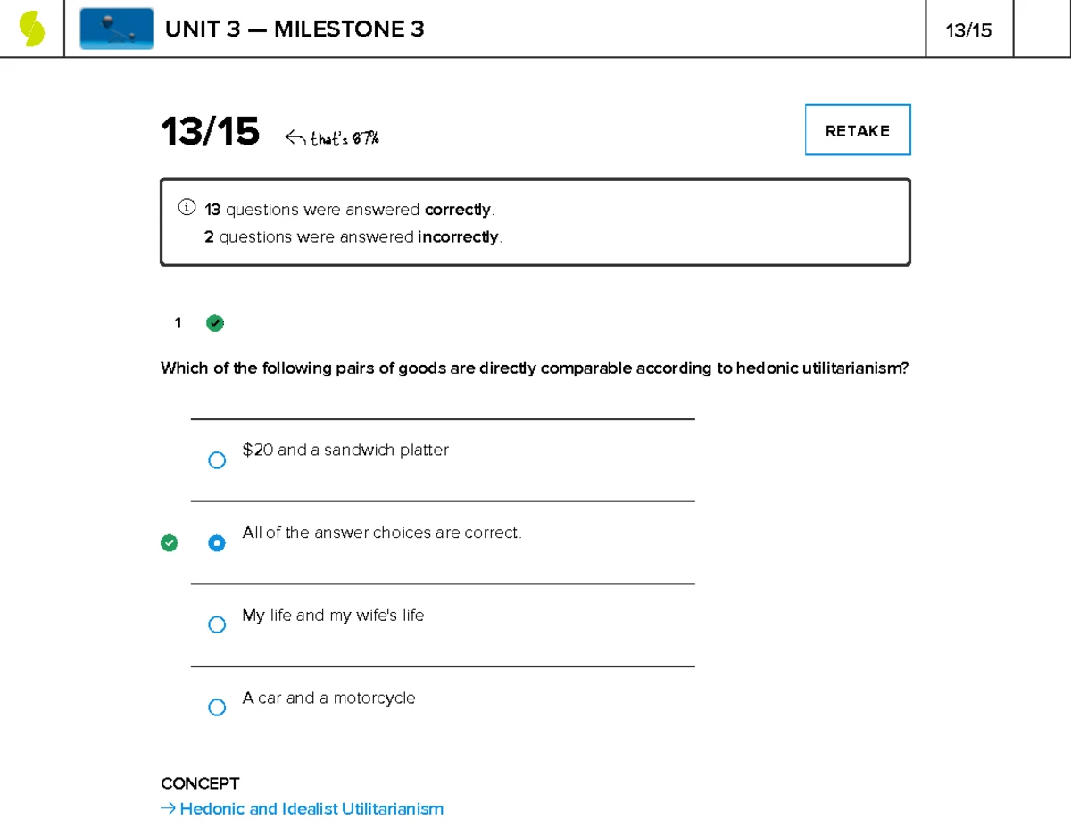 Intro to Ethics: Milestone 2 Review and Key Concepts Analysis - Studocu
