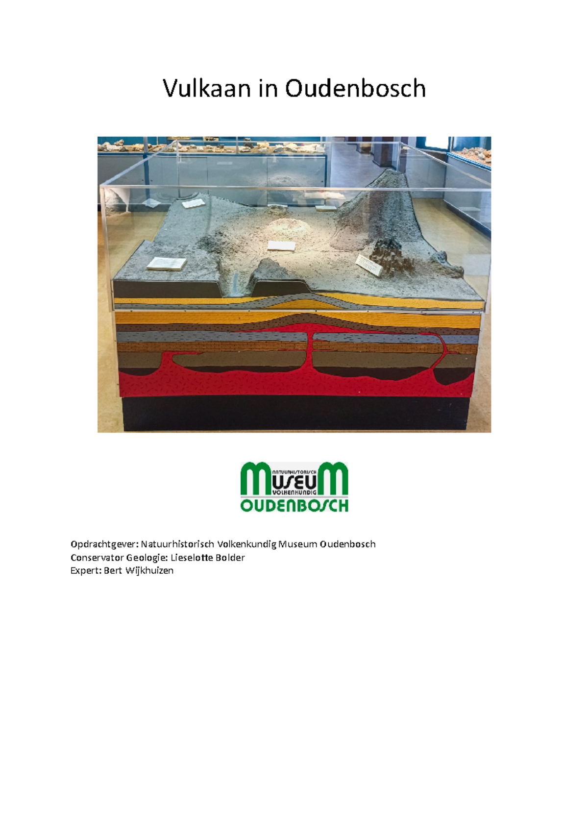 NVMO Project: Interactieve Expositie over Vulkanisme in Oudenbosch ...