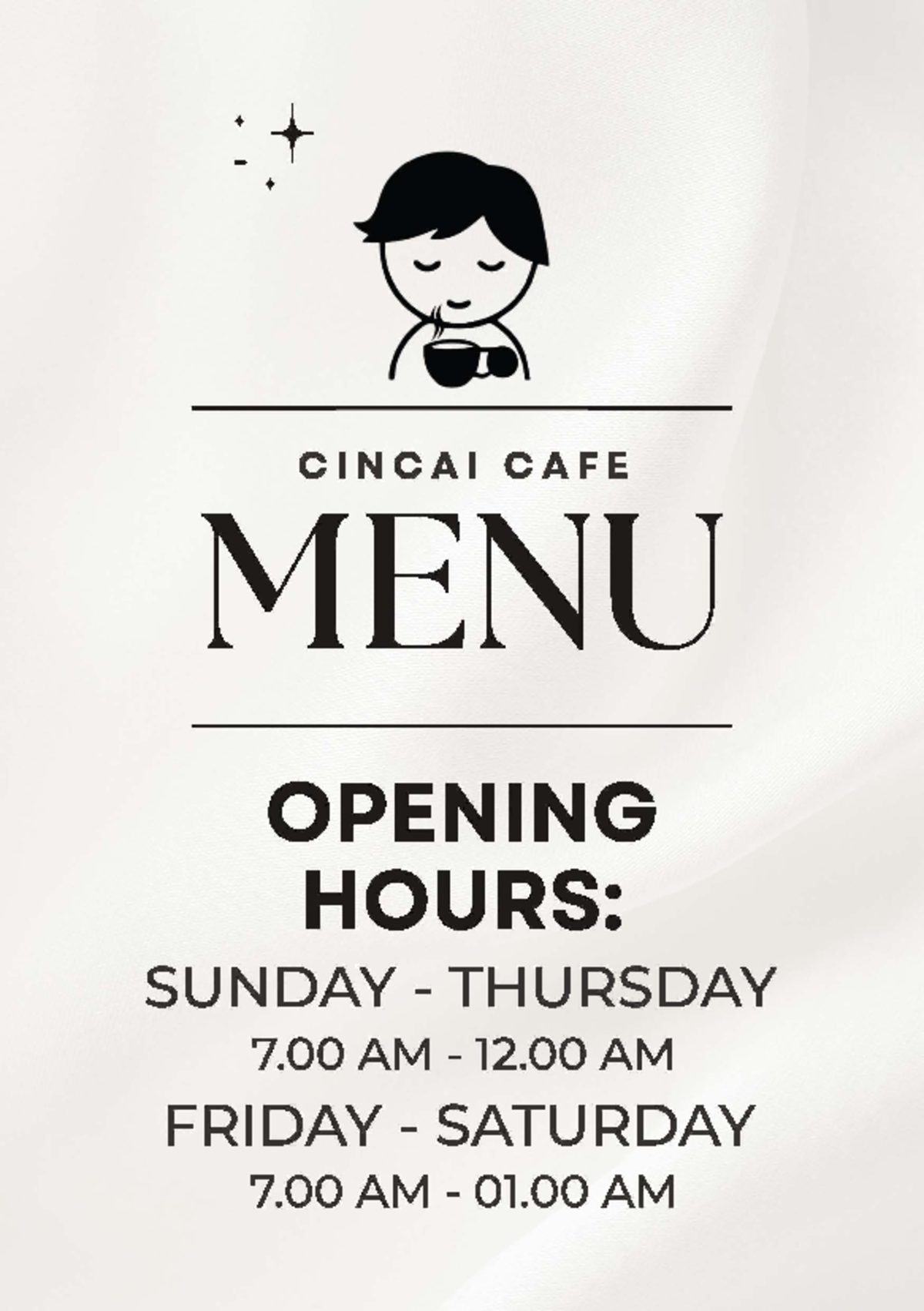 Cincai Cafe Menu 2023: Sweet Treats, Snacks & Drinks Options - Studocu