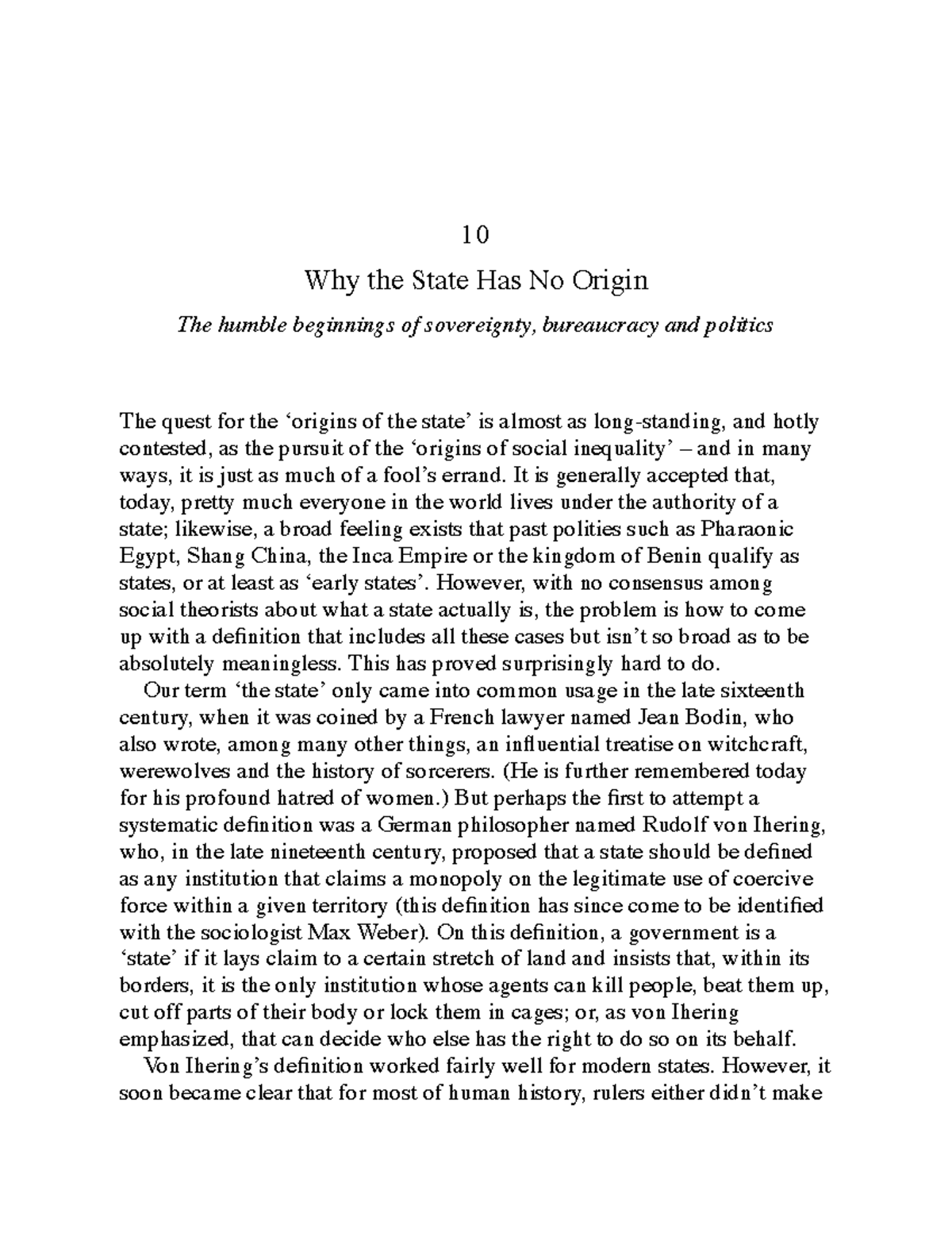 The Dawn of Everything: Reassessing the Origins of State and Society ...
