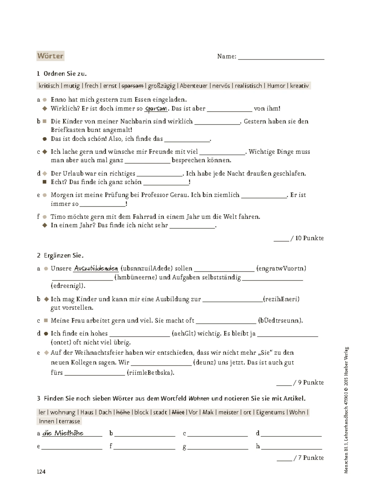 Deutsch ABER Hallo A1 - Grammatikübungen und Übungen zur Grundstufe ...