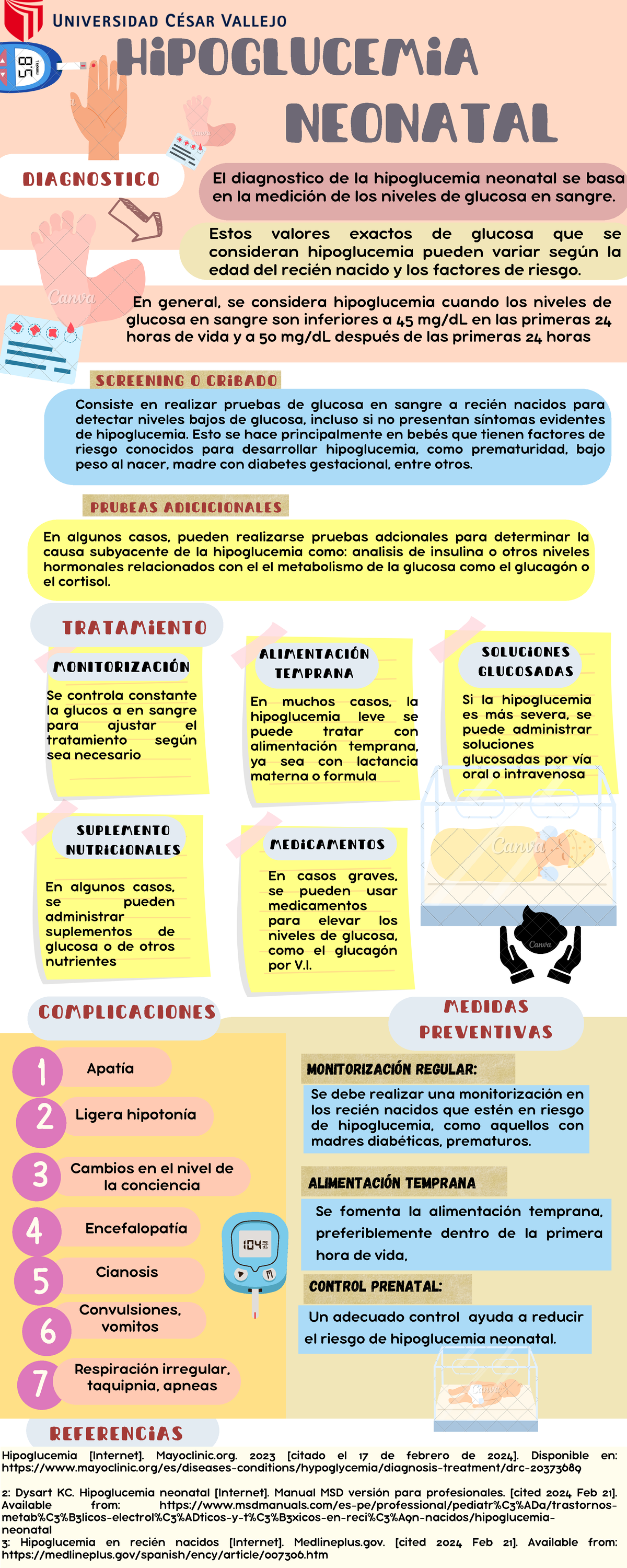 Hipoglucemia Neonatal: Diagnóstico, Tratamiento y Prevención - Studocu