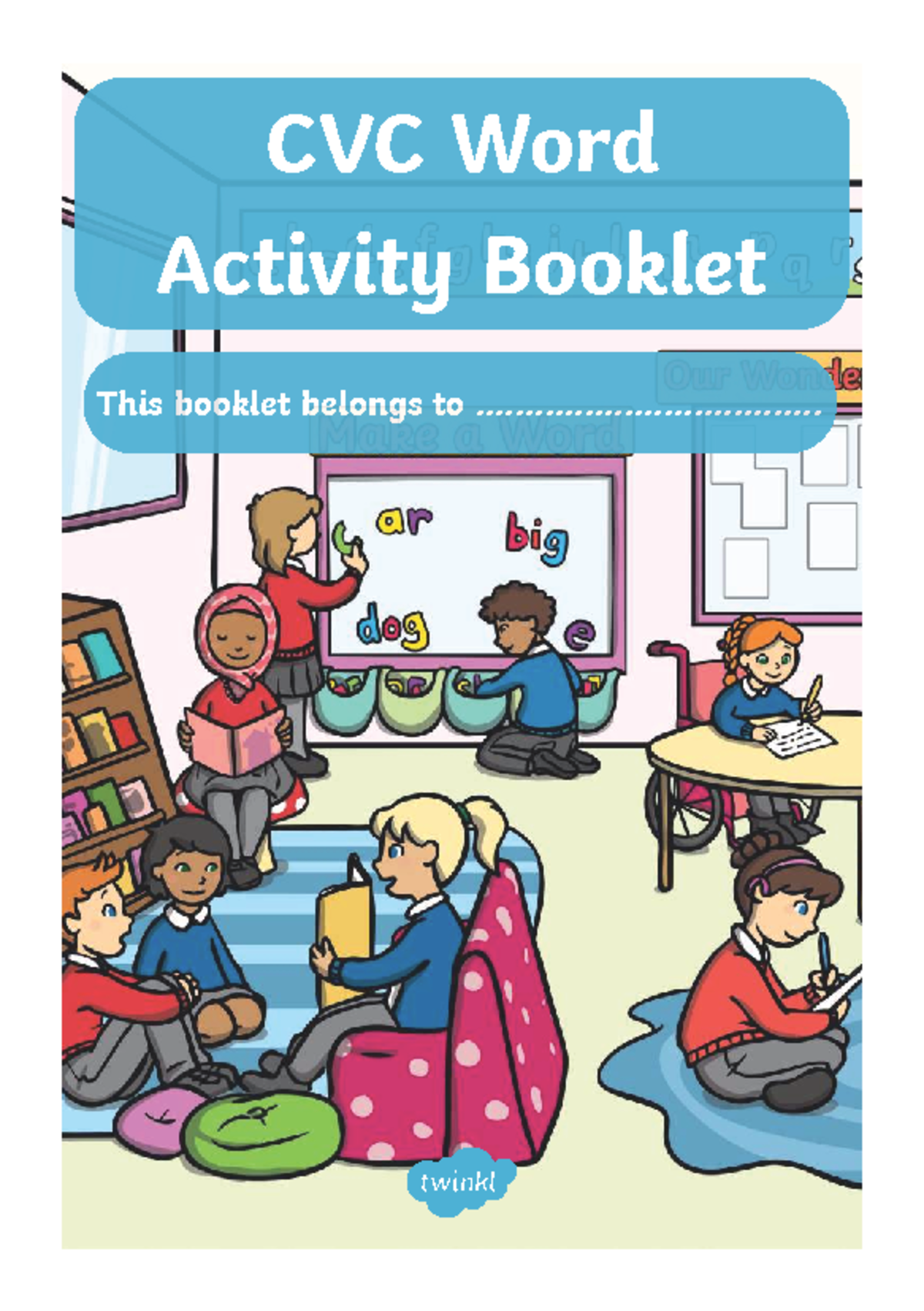 CVC Word Activity Booklet T-L-9060: Fun Learning Activities - Studocu