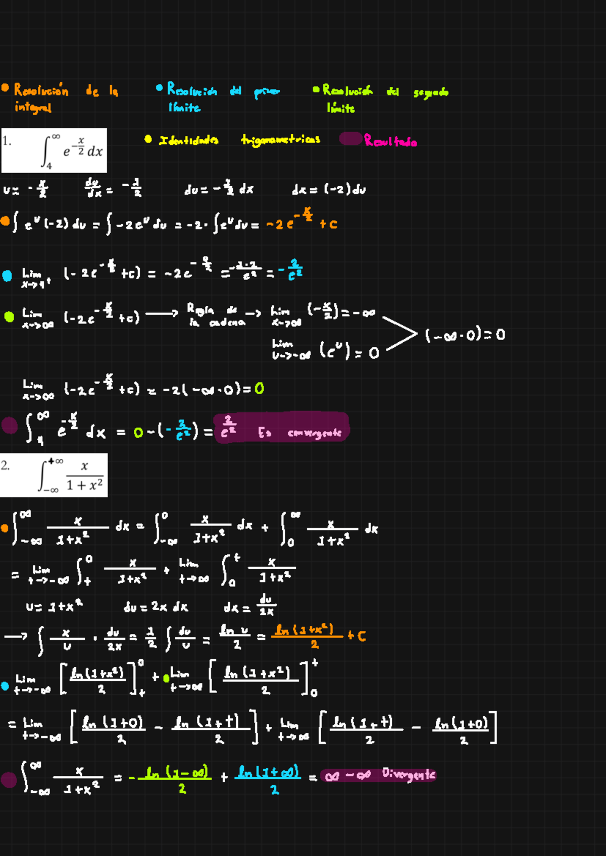 Integrales avanzadas tipo examen universitario - BO Resolución de la 00 ...