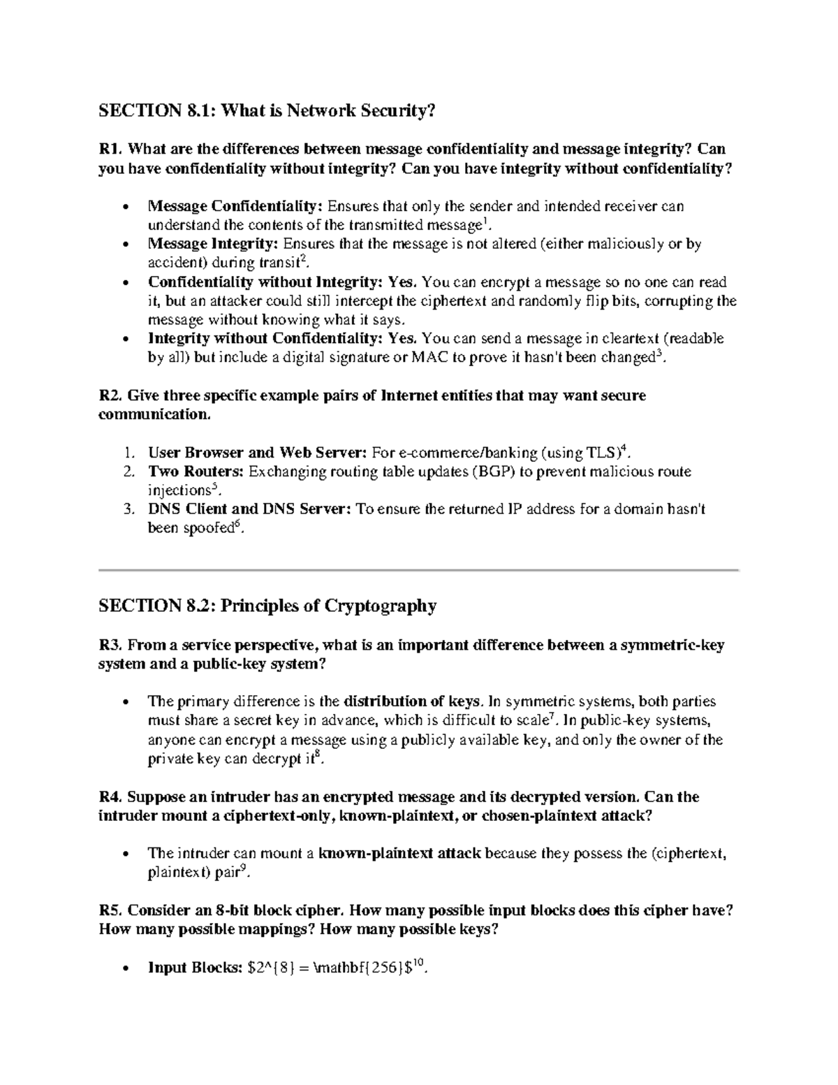 Chapter 8 Review Questions & Answers: Network Security Concepts - Studocu