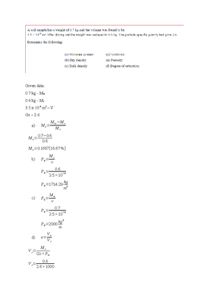 Chapter 5 Compaction and Soil Density - Extracts from “Principles of Geotechnical Engineering” B ...