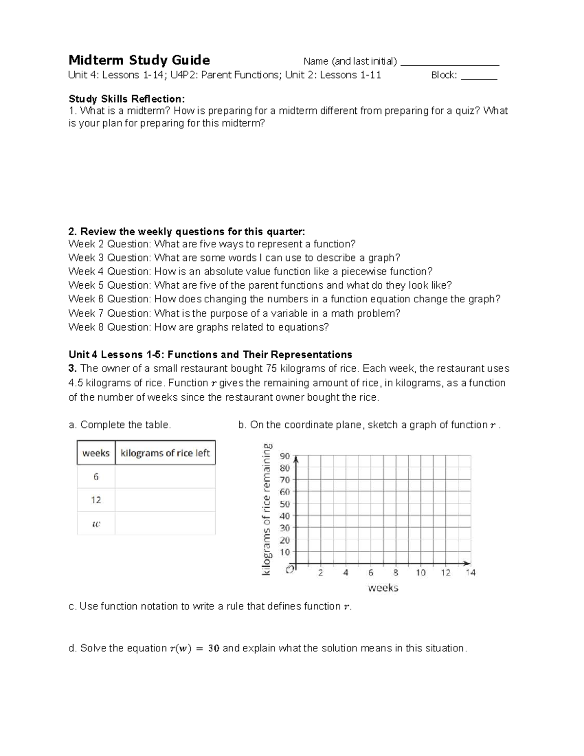 Midterm Study Guide: Units 2 & 4 Lessons 1-14 (2025) - Studocu