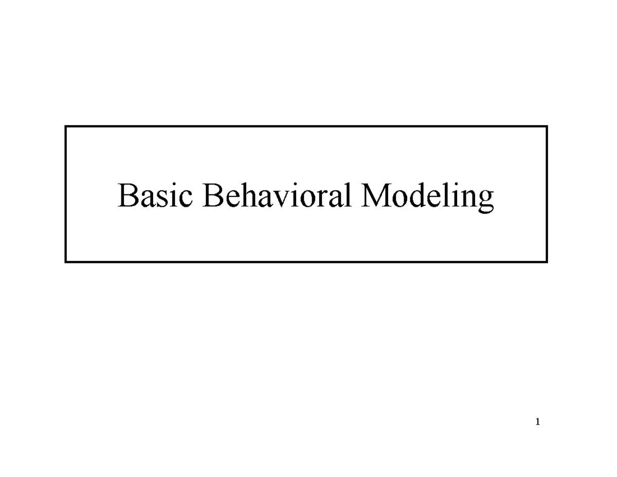 UML 101: Basic Behavioral Modeling & Interaction Diagrams - Studocu