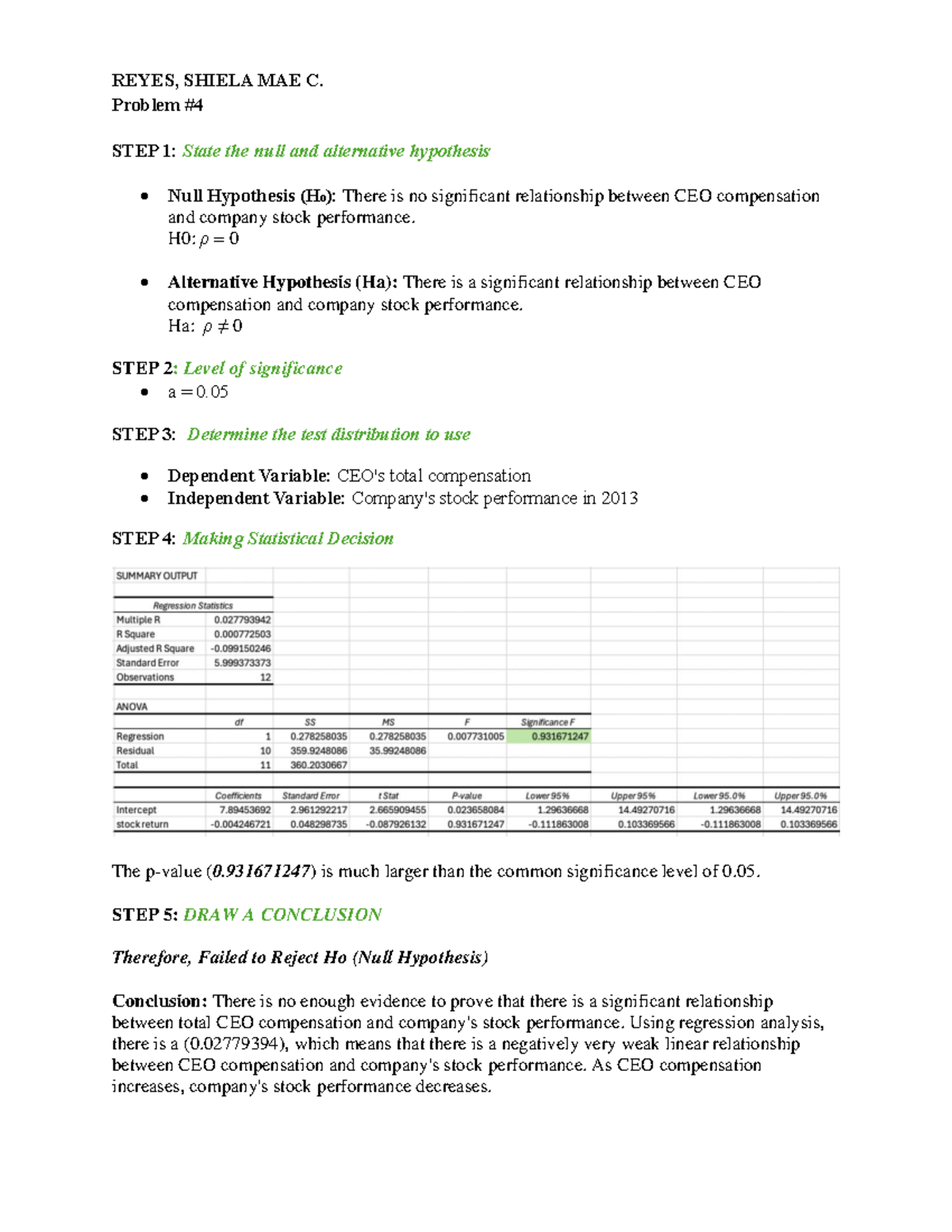 Reyes Problem#4 - fdbddbffbfbffvvfbd - REYES, SHIELA MAE C. Problem # 4 ...