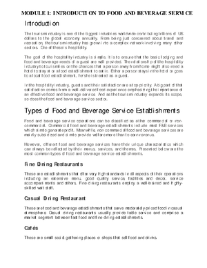 Script- Welcoming THE Guest - SEQUENCE AND SCRIPT FOR RESTAURANT ...