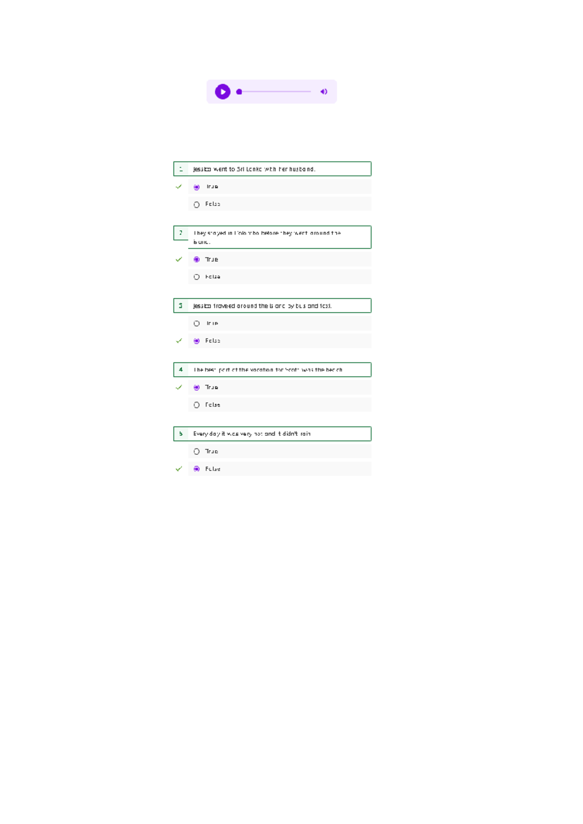 Progress Test 12: True/False Questions and Community Gardens - Studocu