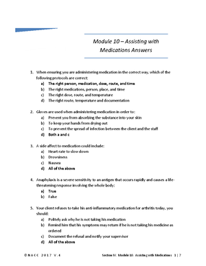 NACC MOD 1 & 2 Reviewer 2022: Q&A and Key Notes for PSWs - Studocu