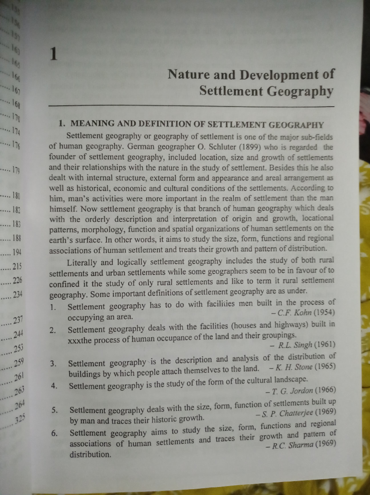 Settlement Geography: Comprehensive Study Material for GEOG 101 - Studocu