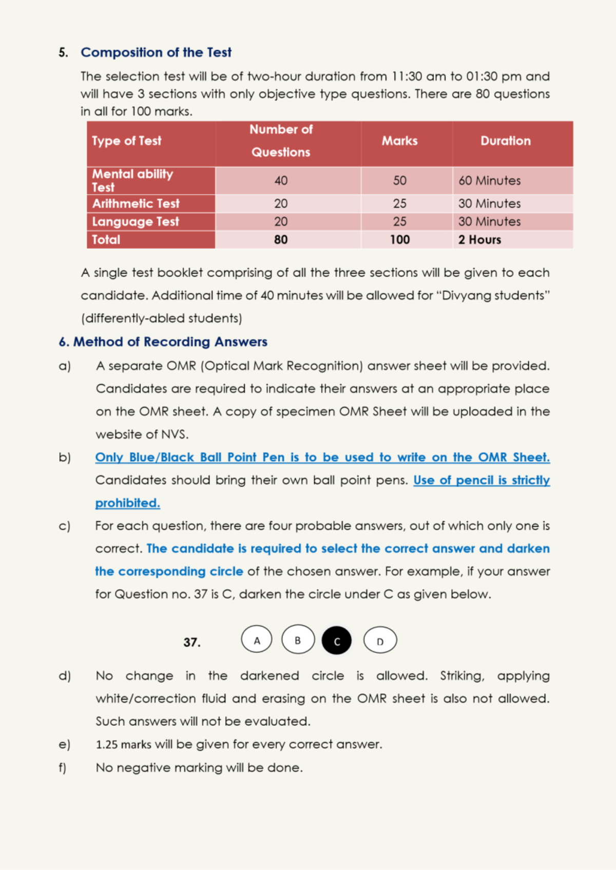 NVS Class 6th Syllabus - Bachelor Computer Application (BCA) - Studocu