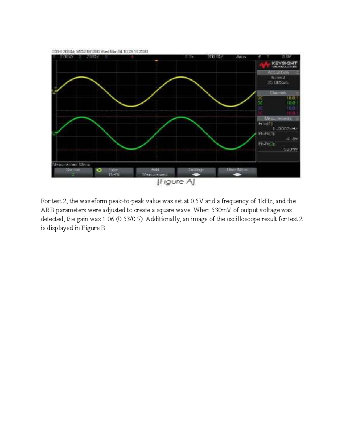 Test 2 Final Report: Waveform Analysis and Results - Studocu
