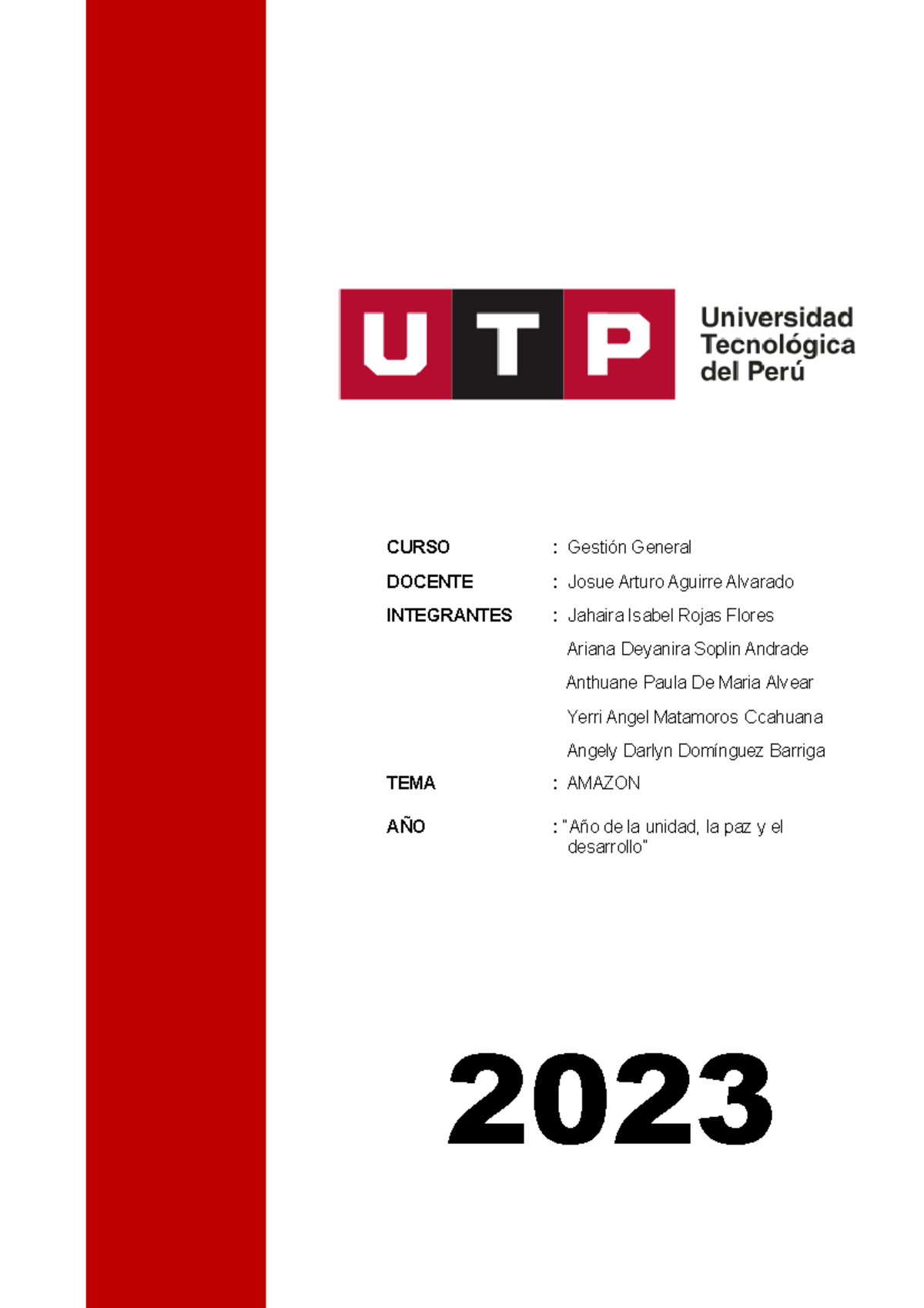Análisis del Caso Amazon - Grupo 8 - TA2 - Gestión General 2023 - Studocu