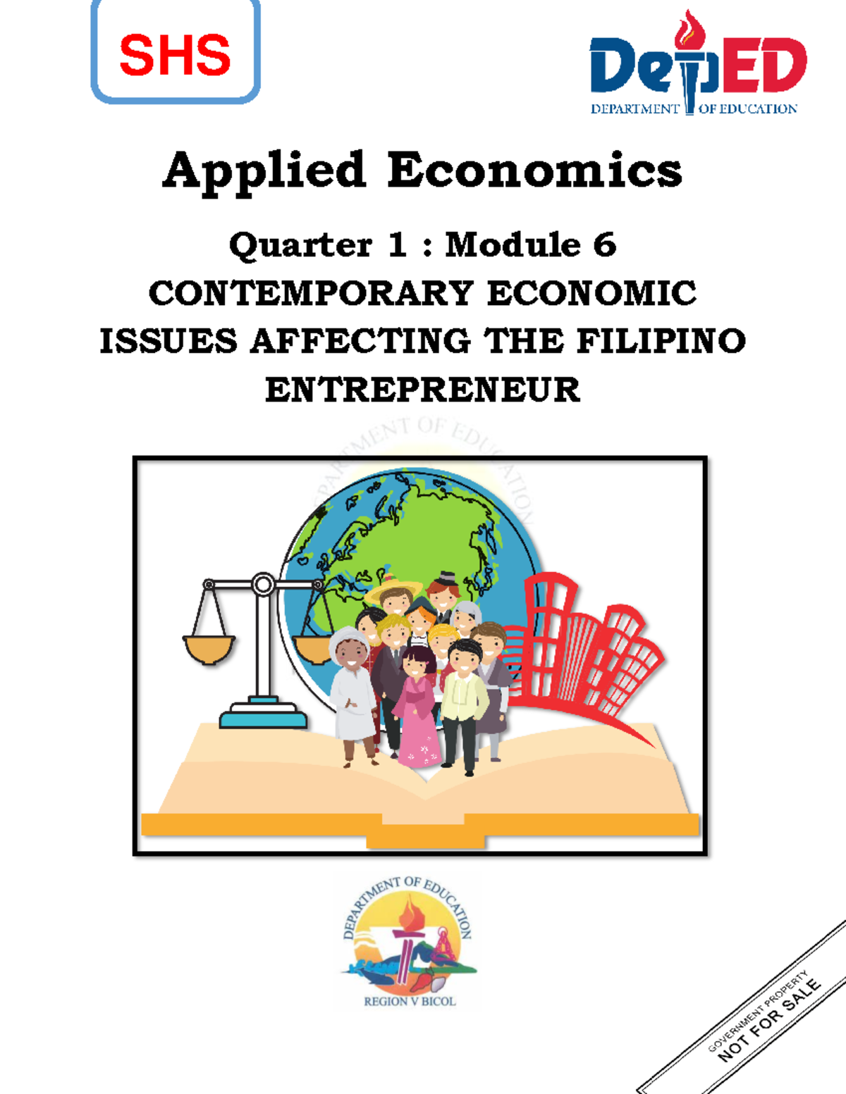 Module 6: Contemporary Economic Issues in Applied Economics Q1 - Studocu