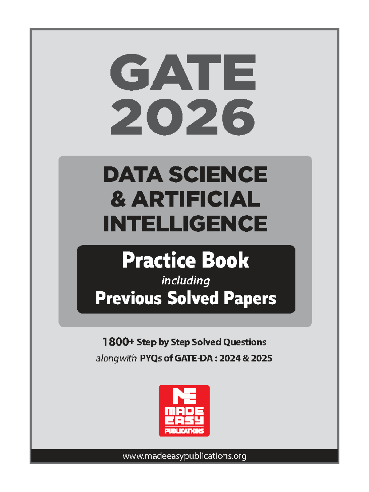 GATE 2026: Data Science & AI Practice Book with Solved Papers - Studocu