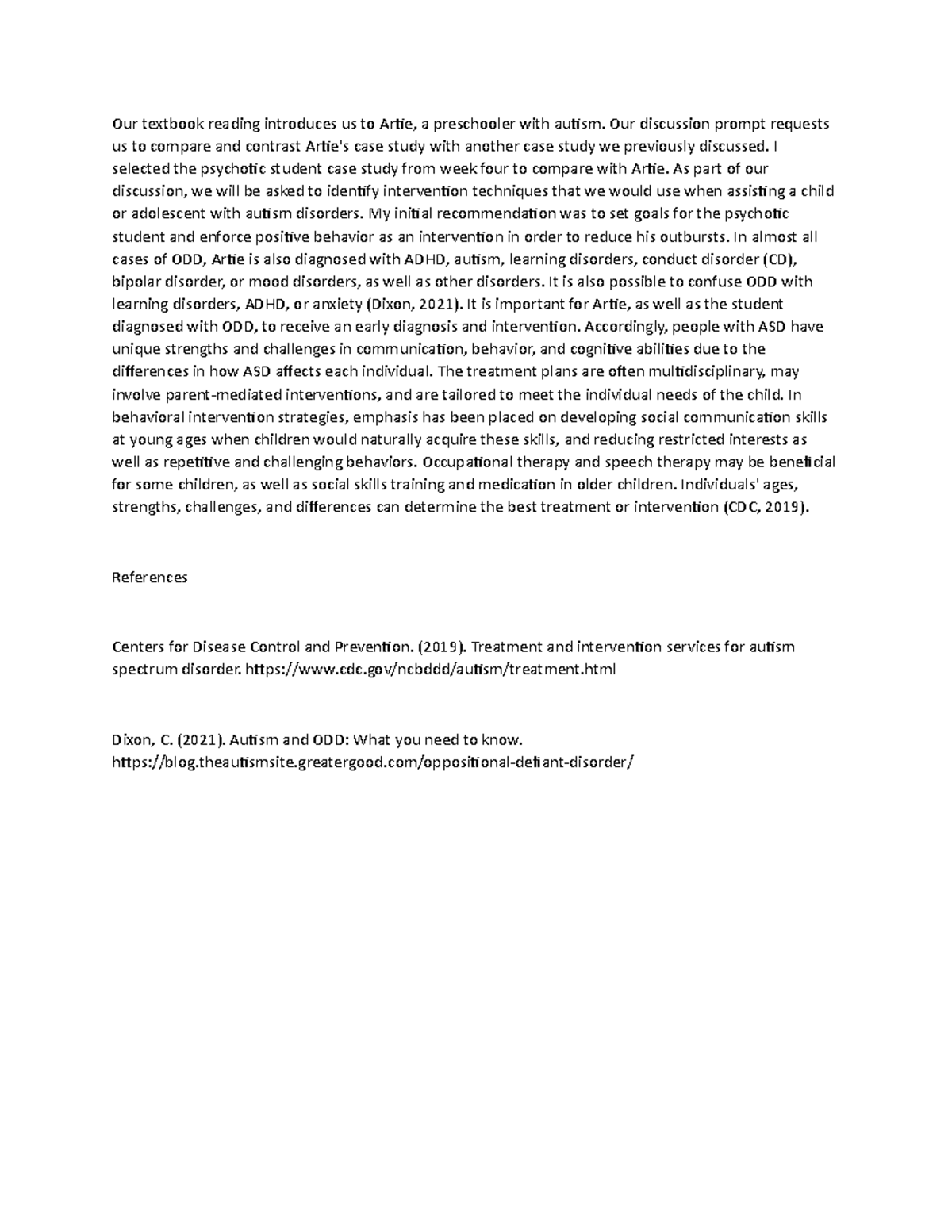 7-1 Discussion Assessment Tools - Our textbook reading introduces us to ...