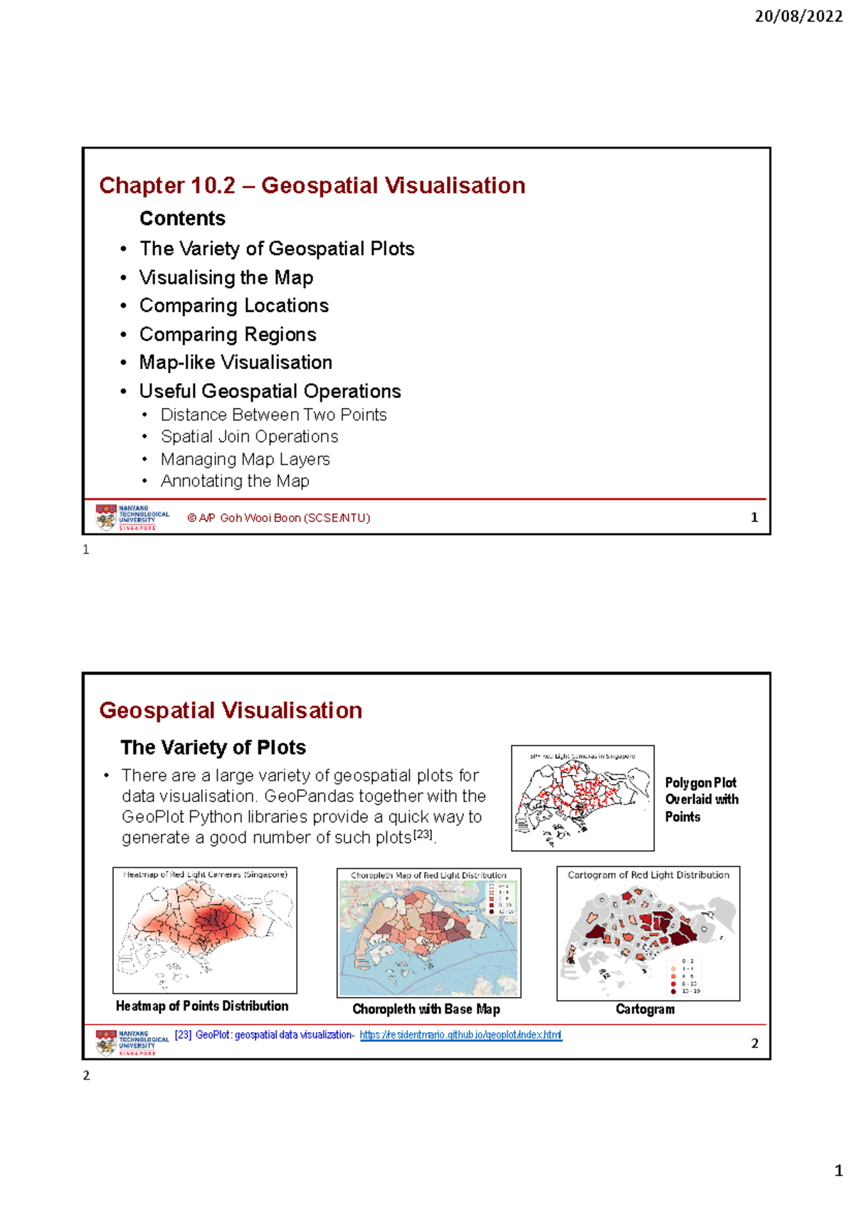 10-2 - Geospatial Visualisation - 2pp - Chapter 10 – Geospatial ...