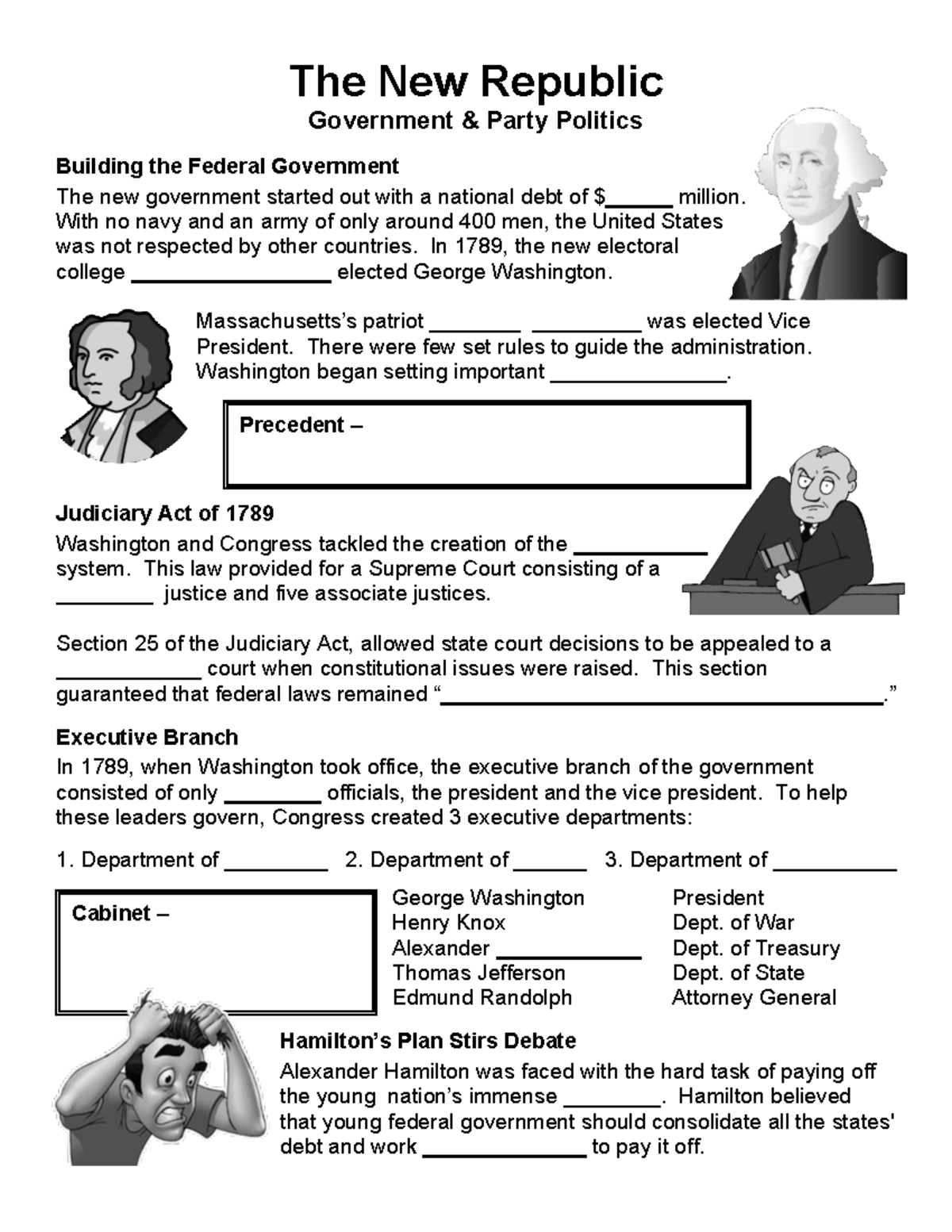A New Nation: Building the Federal Government (HIST 101) - Studocu