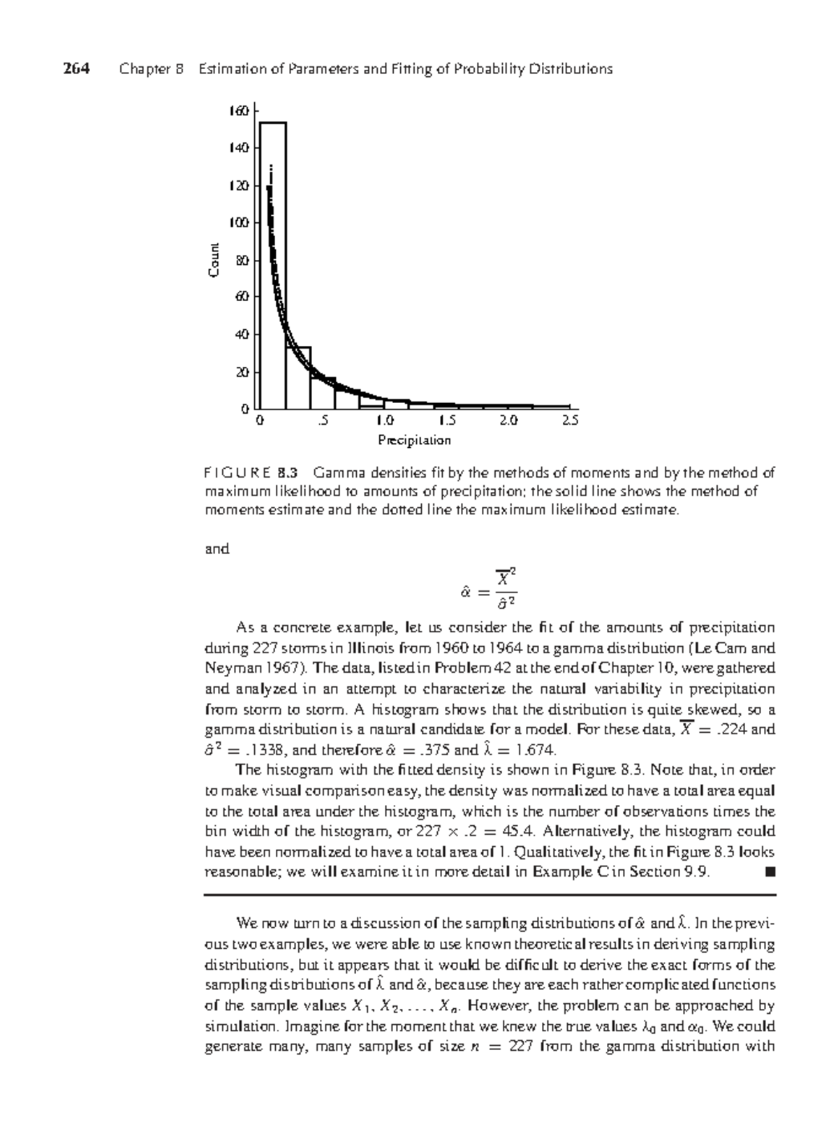 Chapter 8: Parameter Estimation & Probability Distribution Fitting ...