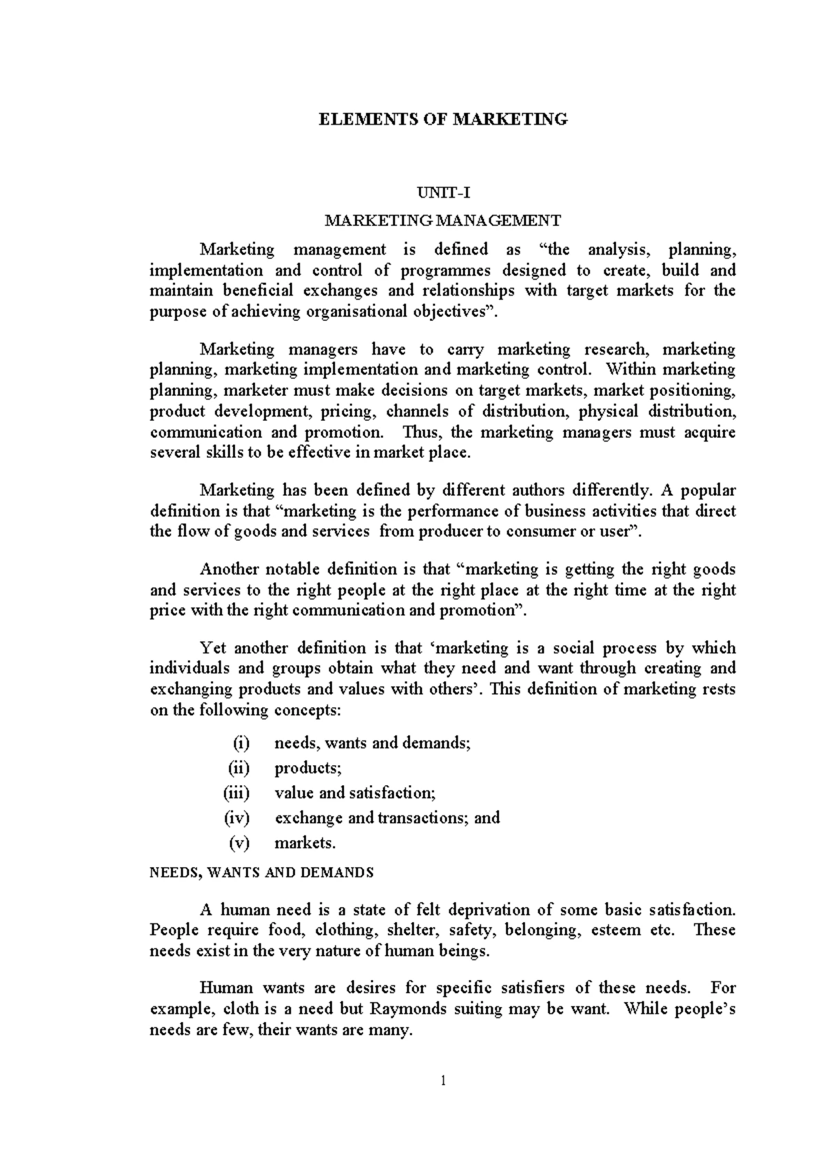 PPM complete notes - MBA/ MCOM SEMESTER I Subject Code: MBGM-101 ...